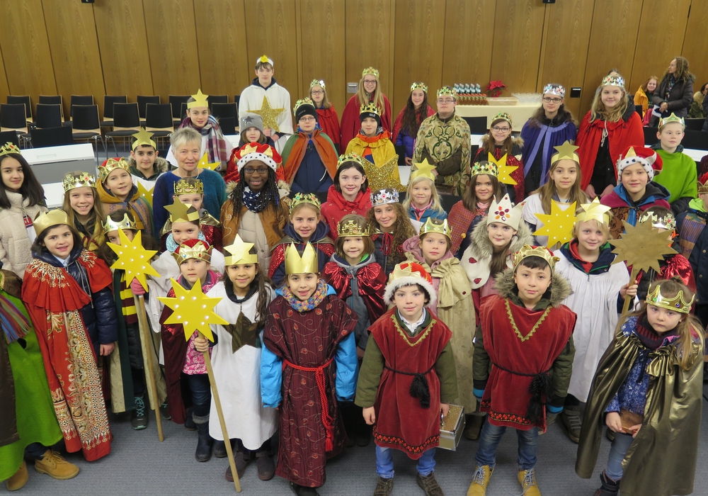 Empfang der Sternsinger: 55 Kinder sammelten für den Libanon ...