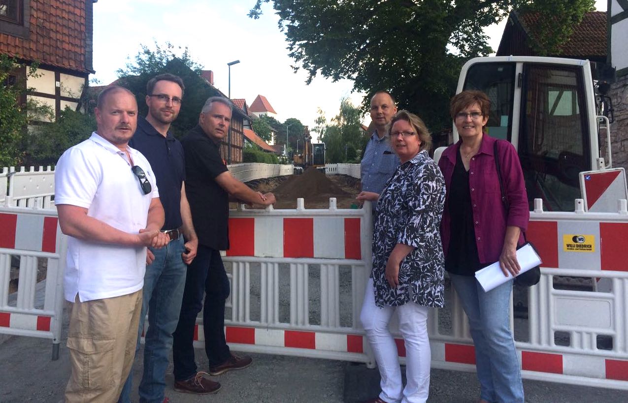 Sanierung Kirchstraße: UWG informierte sich vor Ort | regionalHeute.de Sanierung Kirchstraße: UWG informierte sich vor Ort | regionalHeute.de