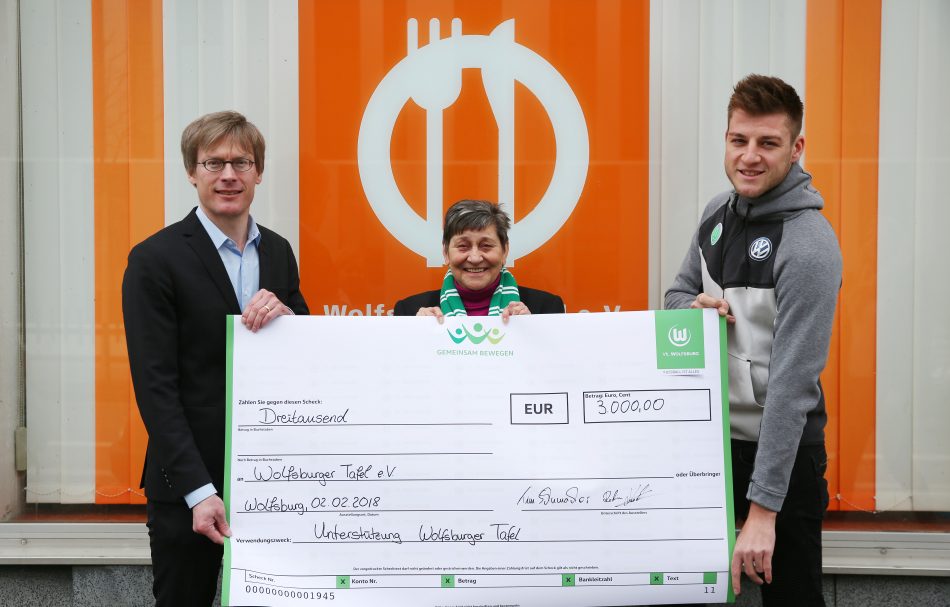 Der VfL spendet an die Wolfsburger Tafel | regionalHeute.de