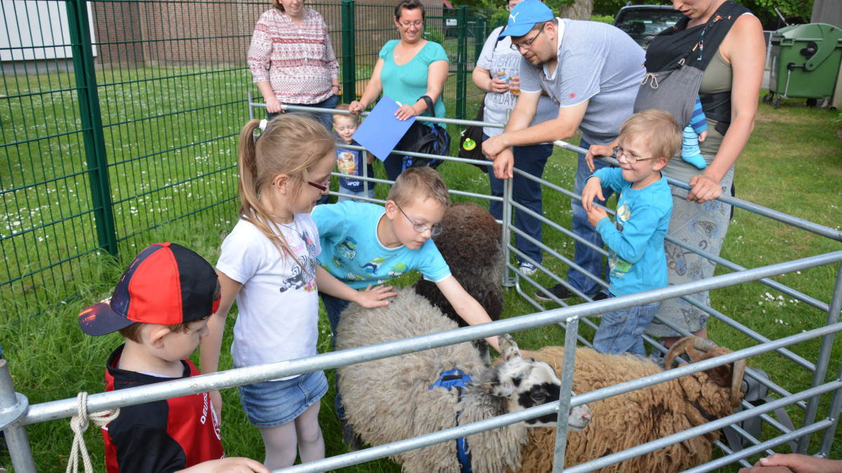 Ü-Kirche mit Puppe Lotta und echten Schafen | regionalHeute.de