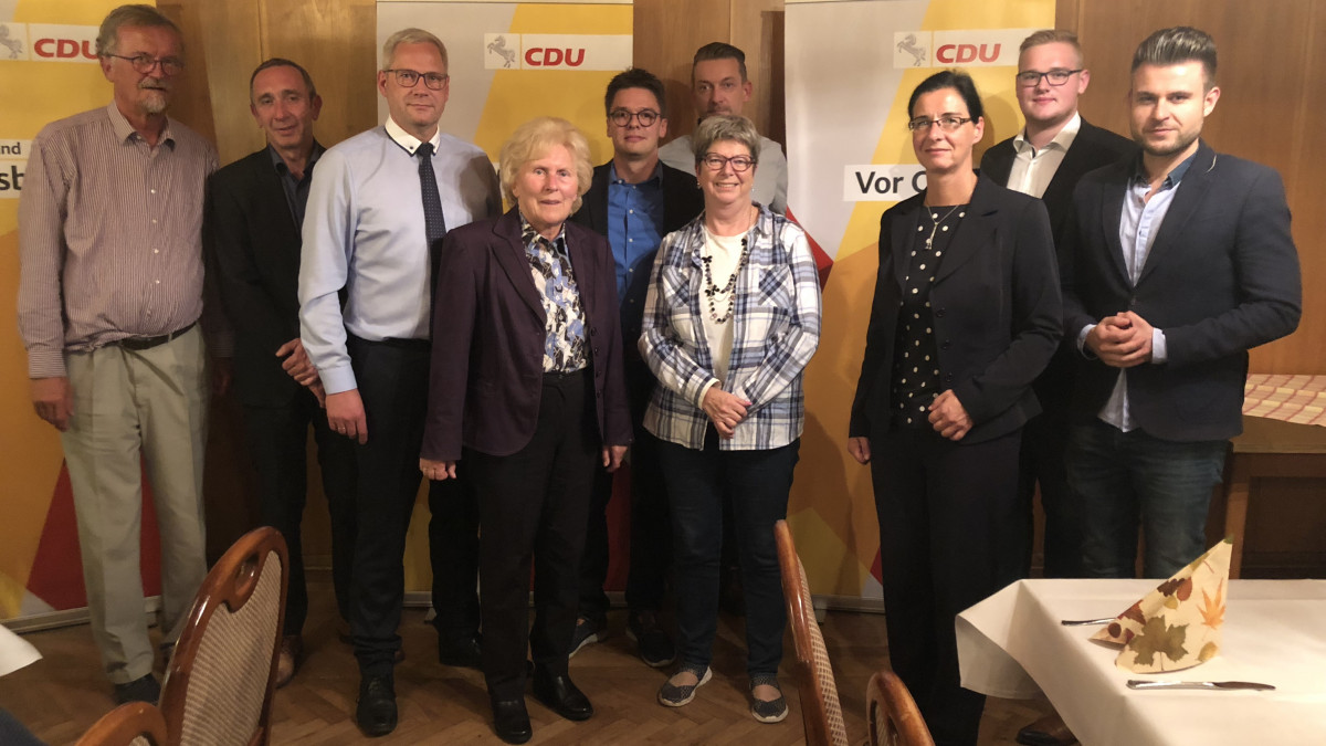 Der CDU Stadtbezirksverband Nord hat einen neuen Vorstand ...