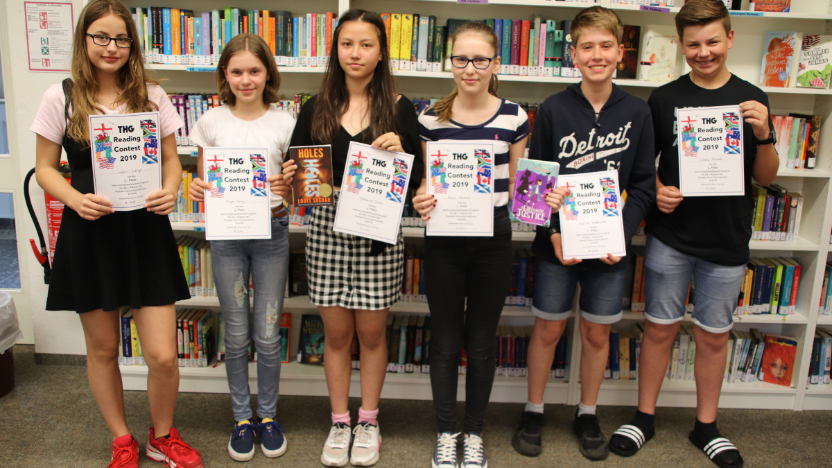 Maria Weidner gewinnt Englischvorlesewettbewerb am THG | regionalHeute.de