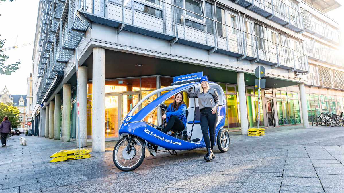 Mit der E-Rikscha durch Braunschweig - Erste Zwischenbilanz ...
