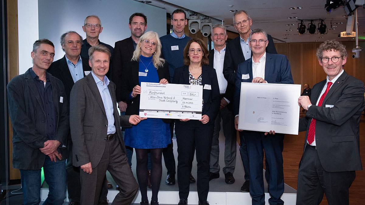 Wolfsburg: Revitalisierung der Aller ausgezeichnet | regionalHeute.de