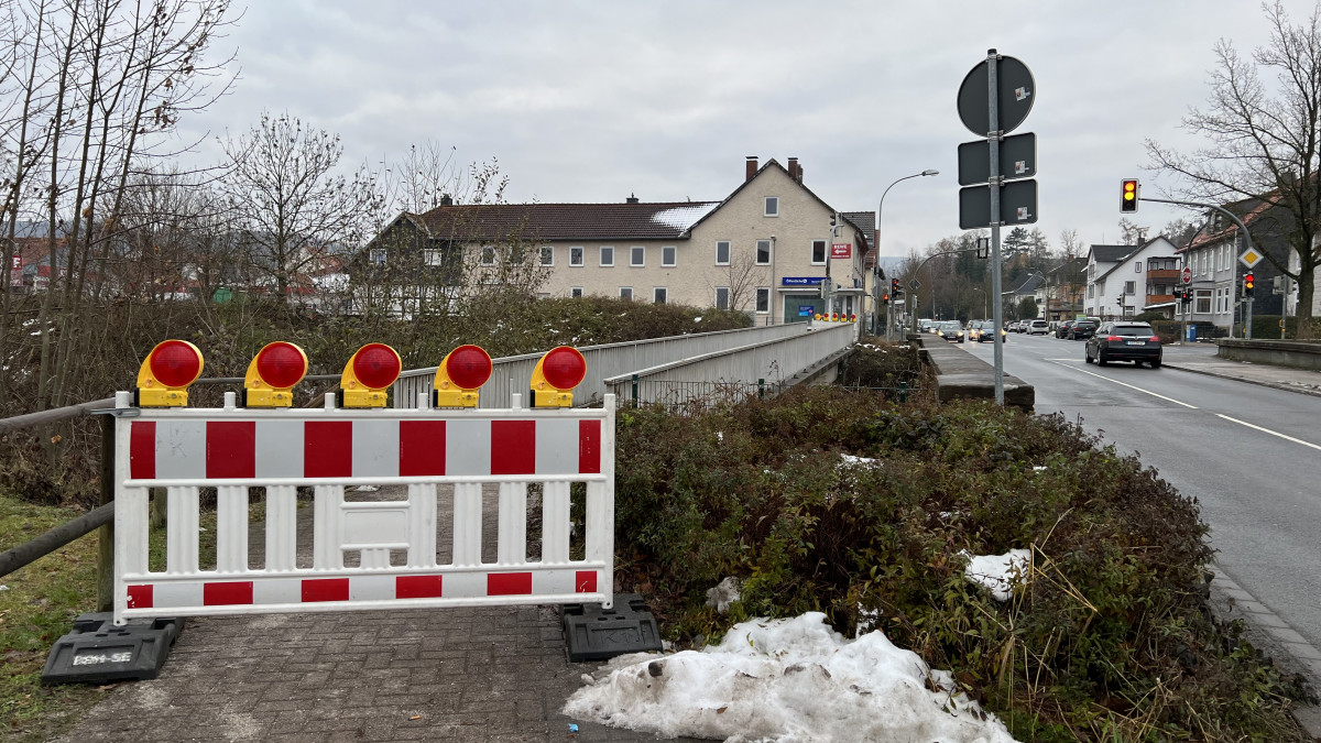 Seesen: Fußgängerbrücke Lautenthaler Straße ist gesperrt | regionalHeute.de