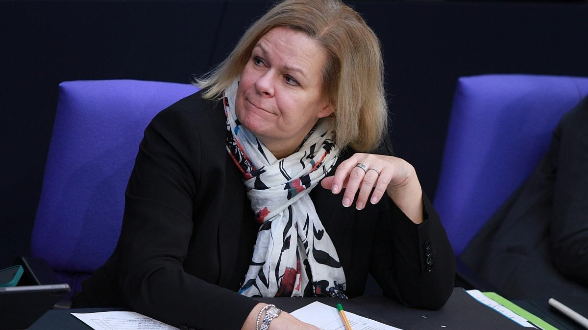 Faeser will Finanzen rechtsextremer Netzwerke ausleuchten ... Faeser will Finanzen rechtsextremer Netzwerke ausleuchten ...