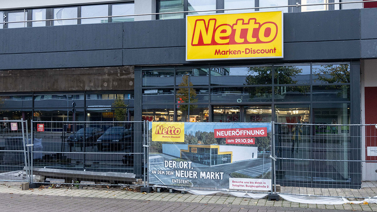 Salzgitter: Netto in Fredenberg öffnet nach Brand wieder | regionalHeute.de
