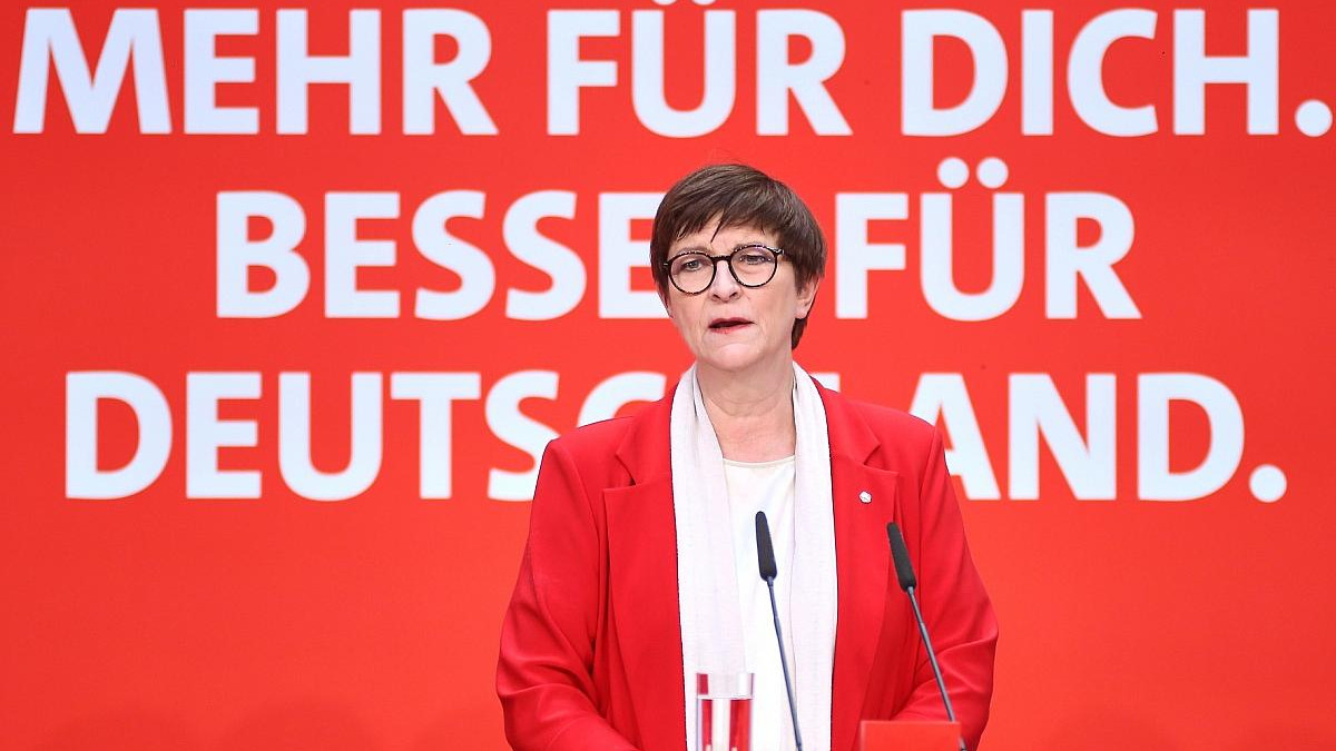 SPD-Chefin Esken schließt vorzeitigen Rücktritt nicht aus ...