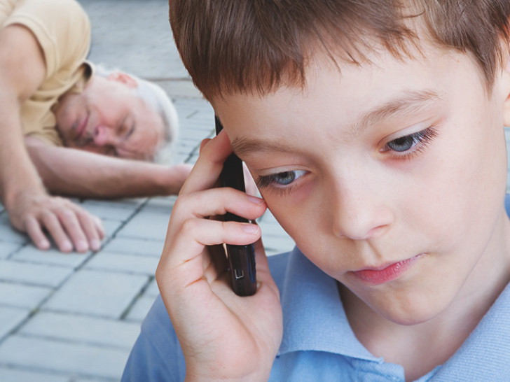 Handeln im Notfall - Ein Infoflyer für Kinder | regionalHeute.de